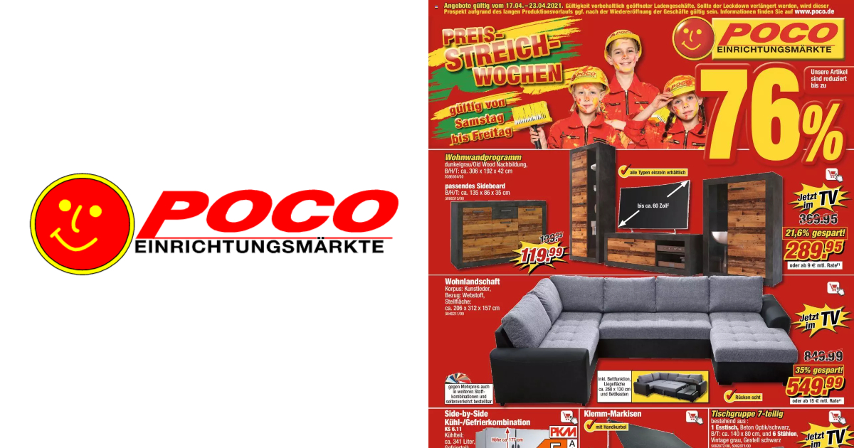 POCO Prospekt - Alle Angebote, Prospekte und Kataloge online ...